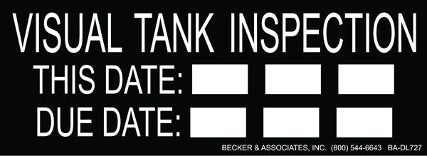 VISUAL TANK INSPECTION