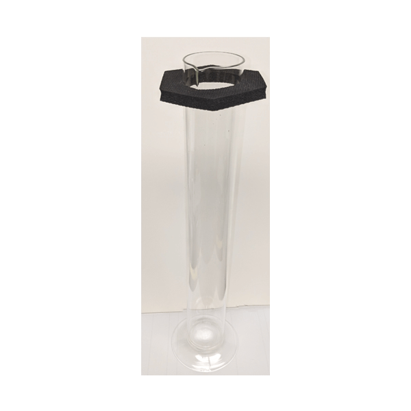 GLASS HYDROMETER JAR