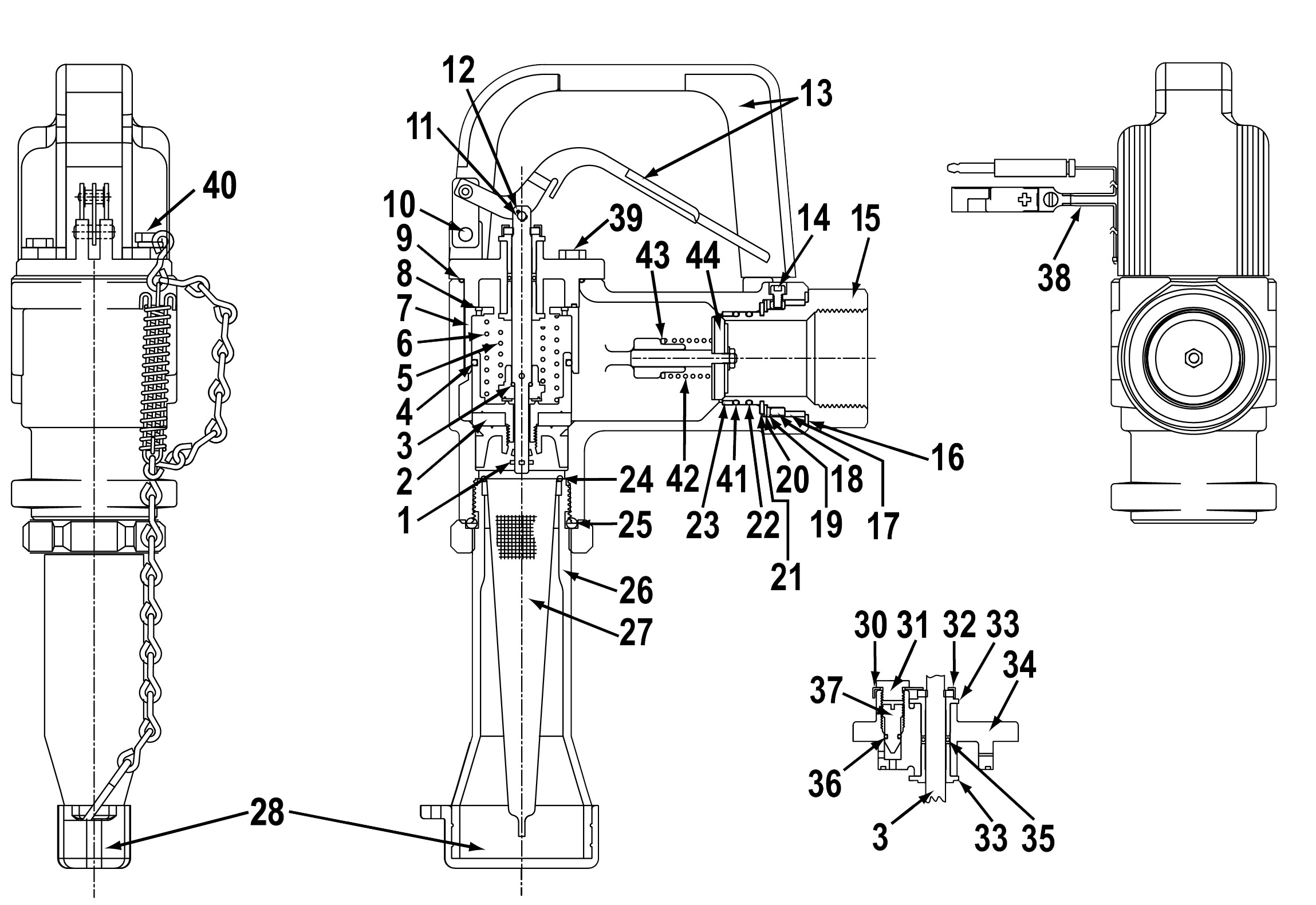 OPW 295sa-0137 Nozzle Repair Parts | Becker Aviation